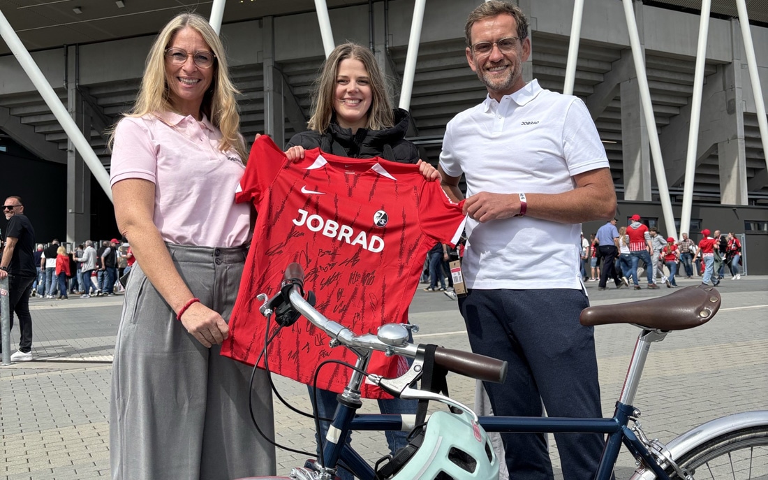 JobRad® feiert 200.000 radbegeisterte Fußballfans – Region im Blick