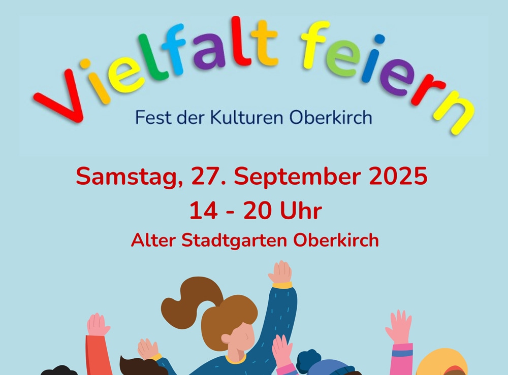 „Vielfalt feiern“ - Fest der Kulturen lädt in den Alten Stadtgarten ein ...